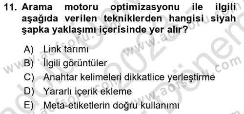 AÖF Web Tasarımı Satış ve Pazarlama Dersi Dönem Sonu Sınavı Deneme ... AÖF Web Tasarımı Satış ve Pazarlama Dersi Dönem Sonu Sınavı Deneme ...